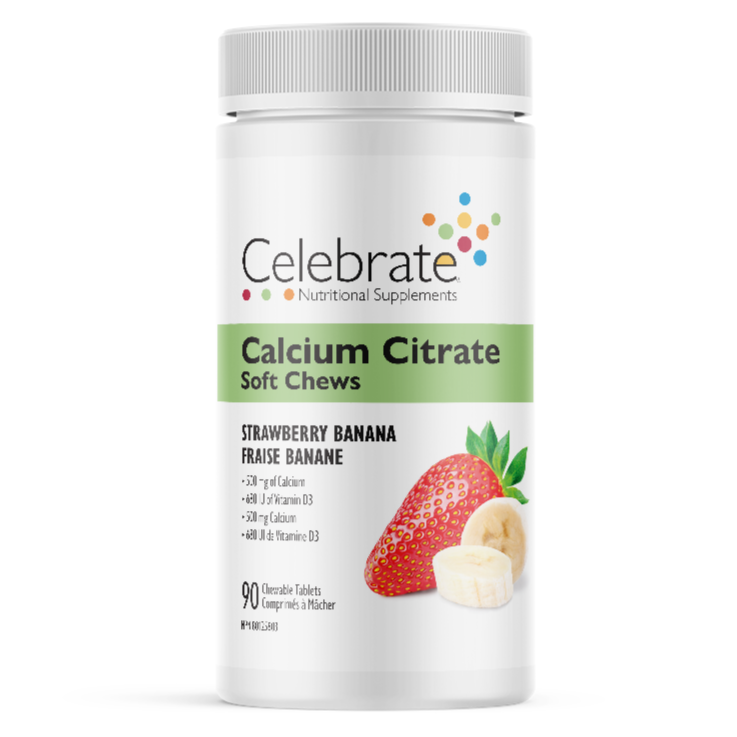 Celebrate Calcium Soft Chews – Celebrate Vitamins Canada